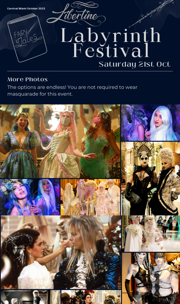 Labyrinth Festival – Saturday 21st Oct – Theme Guide - Libertine Events